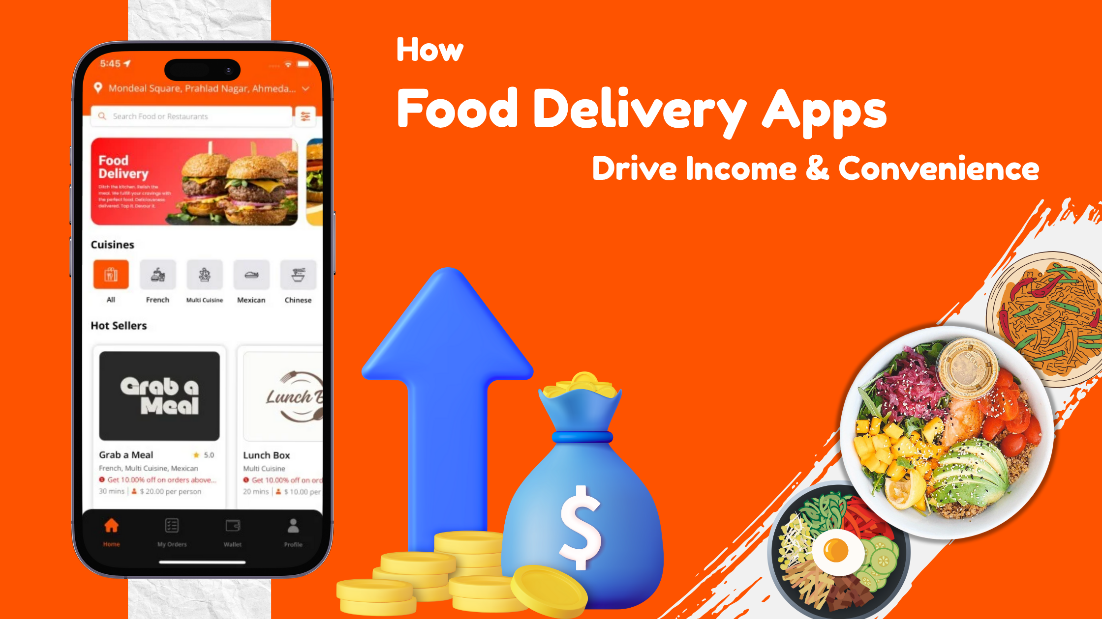 How Food Delivery Apps Drive Income & Convenience - MindxMaster